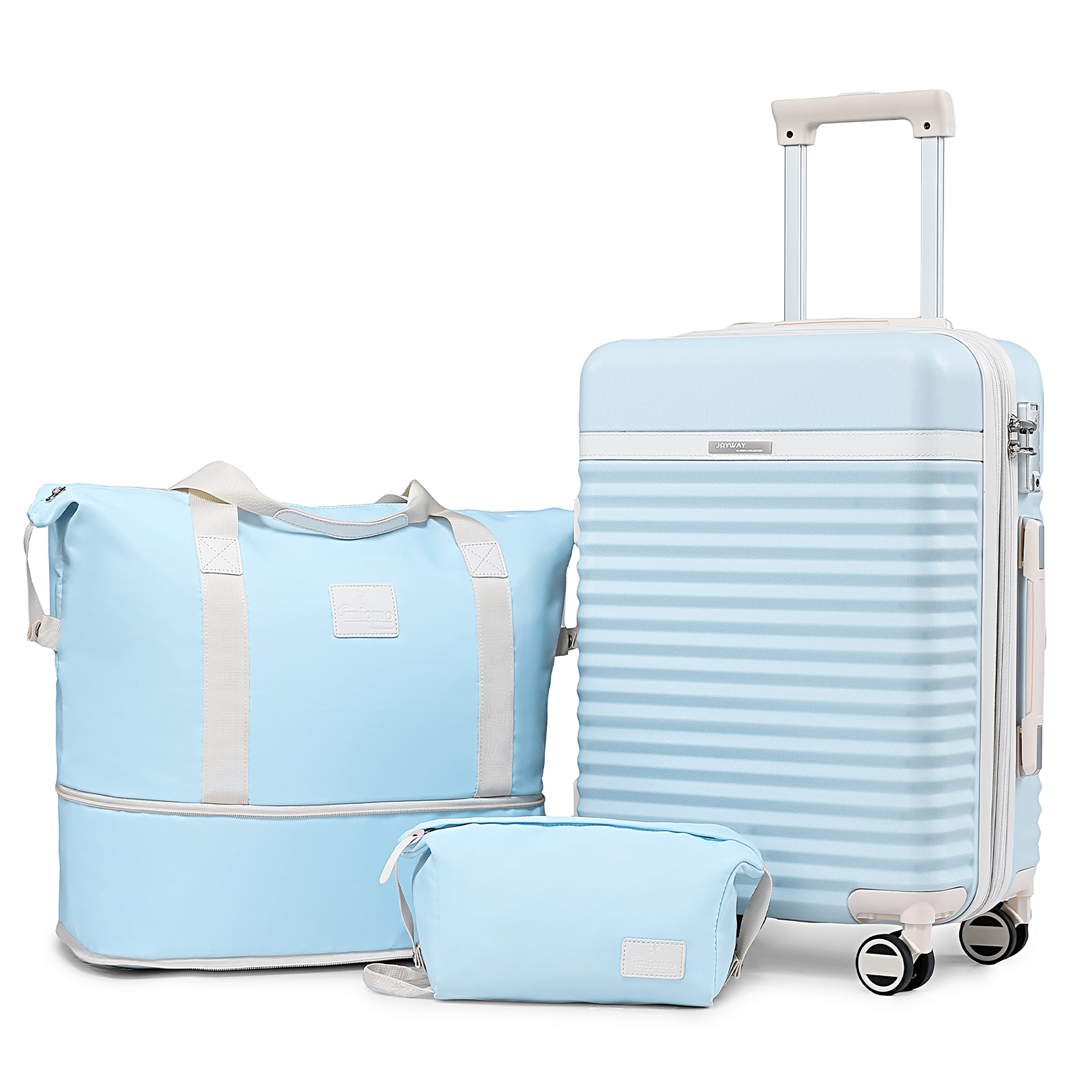 Joyway 20in Expandable Carry-on Luggage with ABS Hard Luggage with ...