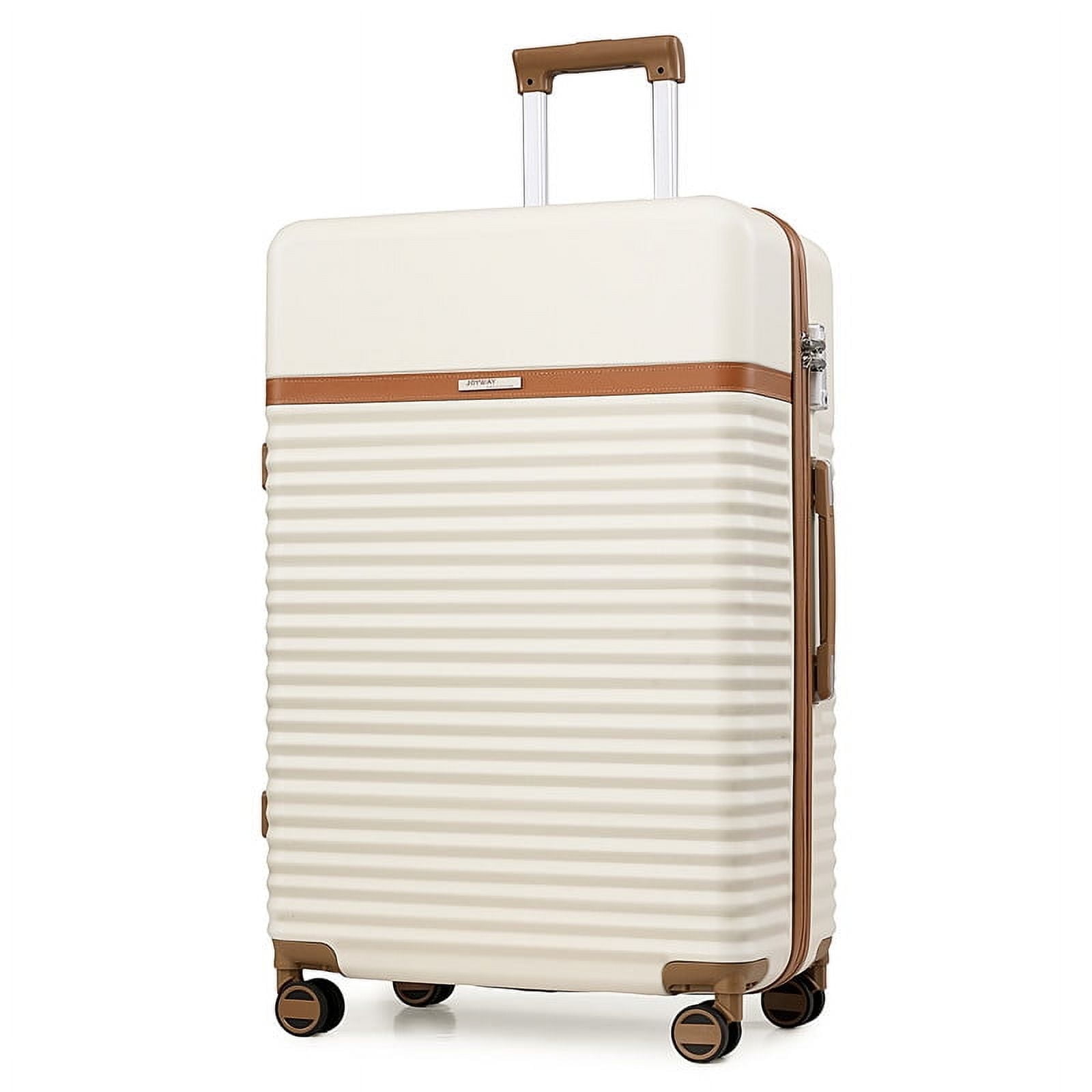 Joyway 28 inch Hard Shell Checked Luggage with ABS Hard Case with Dual ...