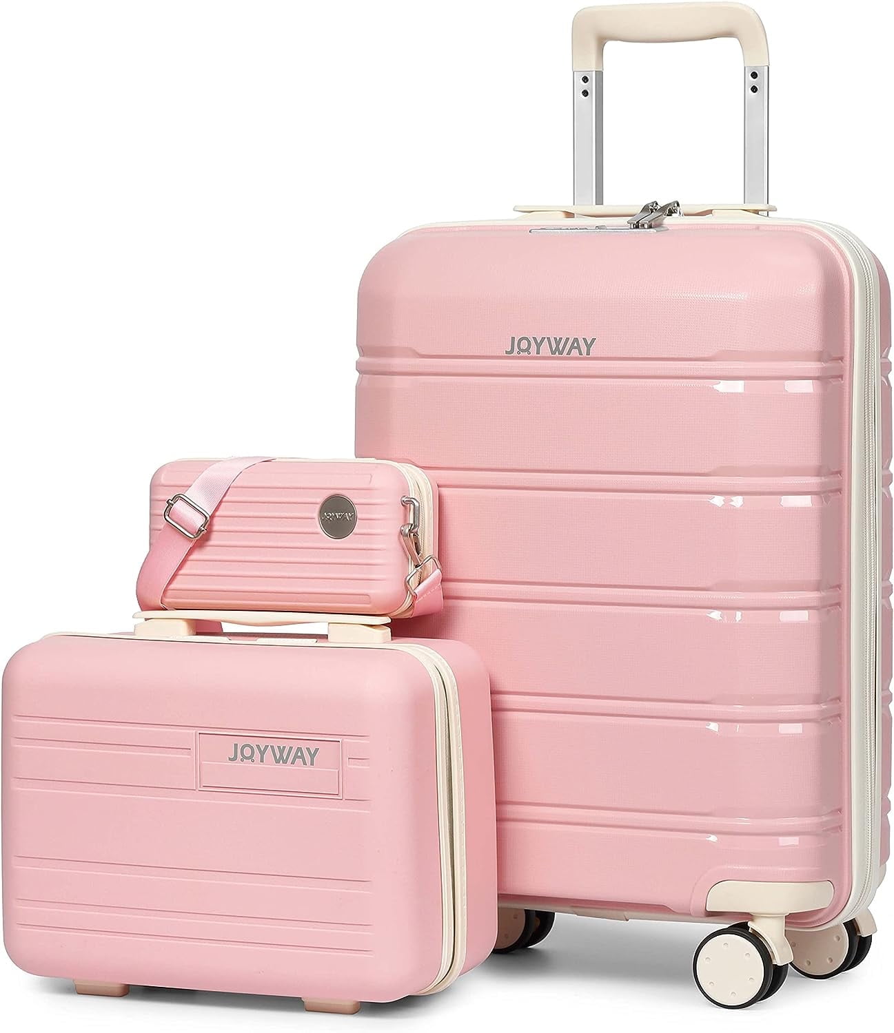 Joyway Carry-on Luggage 20" Lightweight Polypropylene Luggage ...