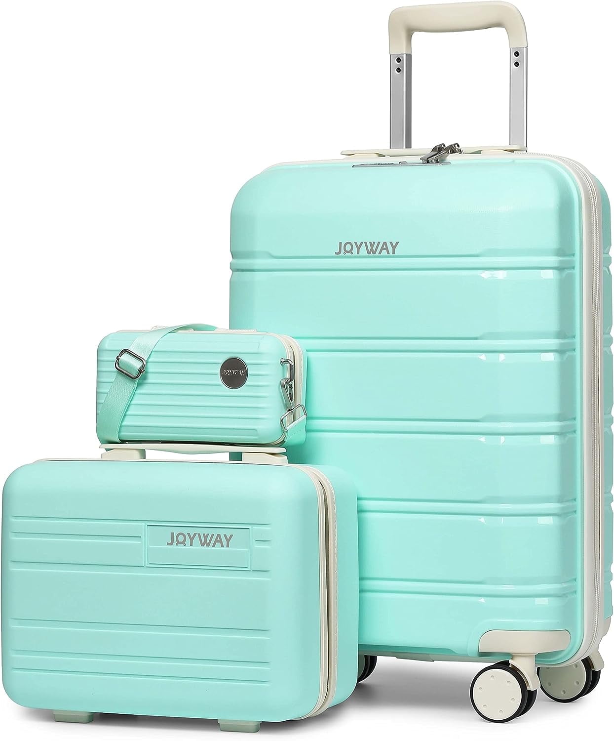 Joyway Carry-on Luggage 20" Lightweight Polypropylene Luggage ...