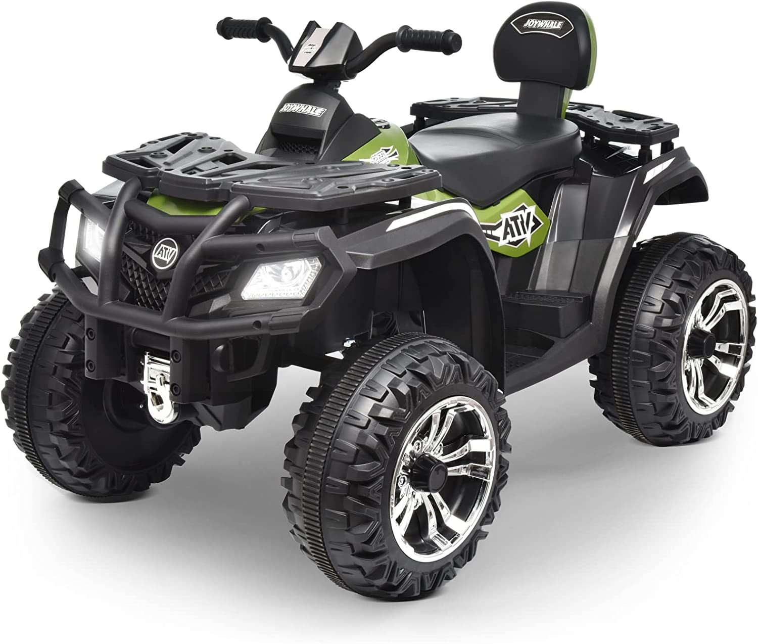 Joywhale 24V Kids Ride on ATV, 4WD 2 Seater Quad, 4x75W Engine, 9AH ...