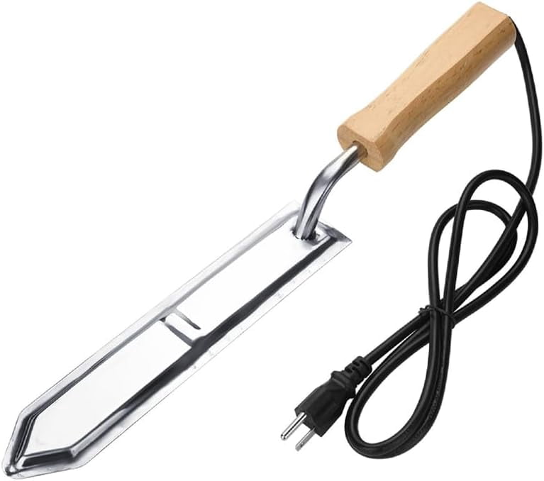 Joyzan Electric Beekeeping Knife, Stainless Steel Serrated Uncapping ...