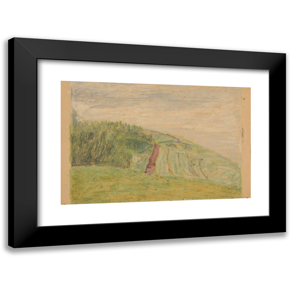 Jozef Hanula 14x11 Black Modern Framed Museum Art Print Titled - Study ...