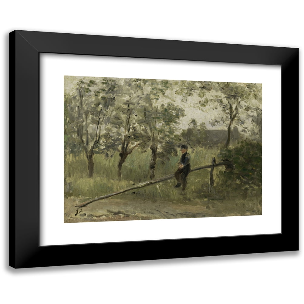 Jozef Israëls 14x11 Black Modern Framed Museum Art Print Titled ...