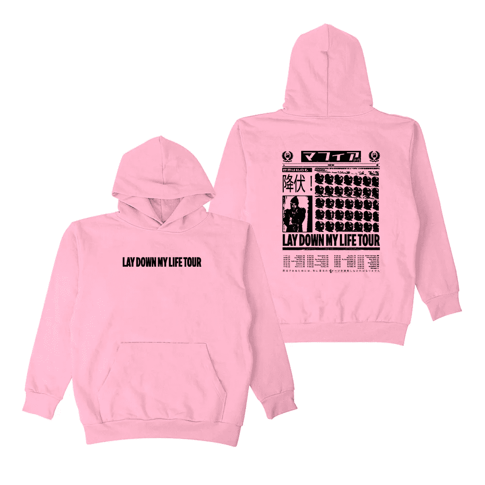Jpegmafia Lay Down My Life Tour New Album Merch Hoodie Sweatshirt Long ...