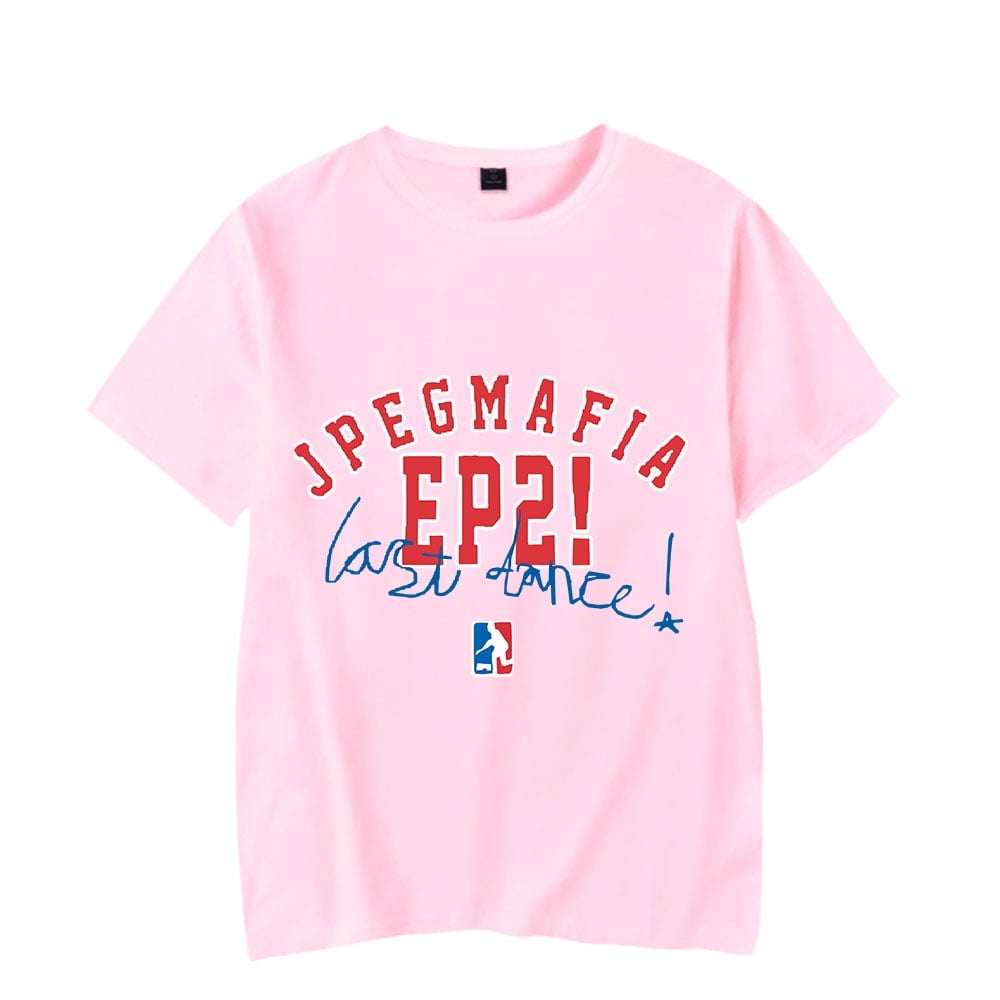 Jpegmafia Merch T-Shirt EP2 Ghost Pop Tee Hip Hop Short Sleeve For Fans ...