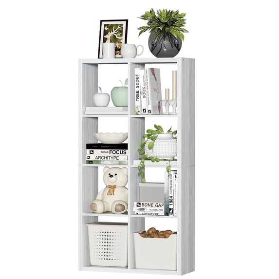 Jpiziso 8 Cube Storage Organizer 48.75" x 9.4" x 25.1" Cubicle Shelf ...