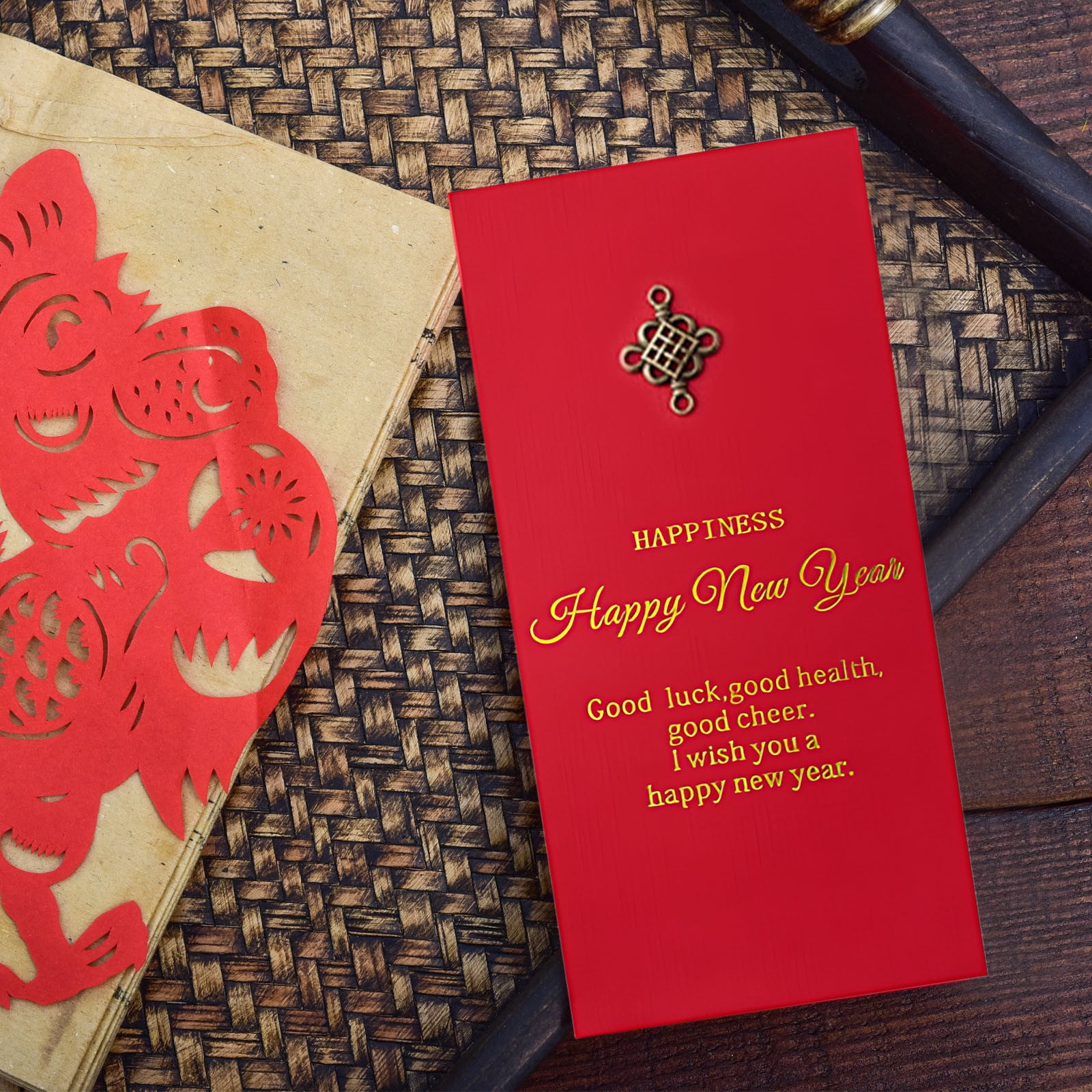 Jpxdew 2025 Year of the Snake Red Envelope-Set of 10 Chinese New Year ...