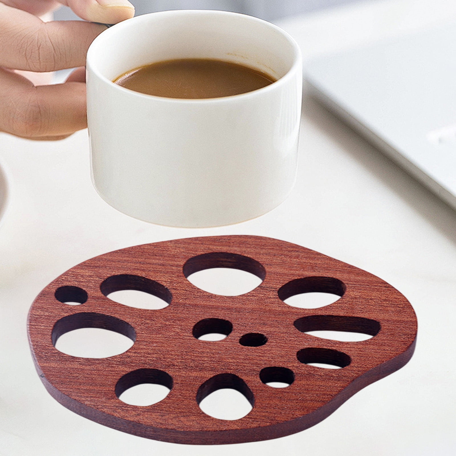 Jpxdew Beechwood Honeycomb Storage Box Clearance,3.86x3.54in Foldable ...