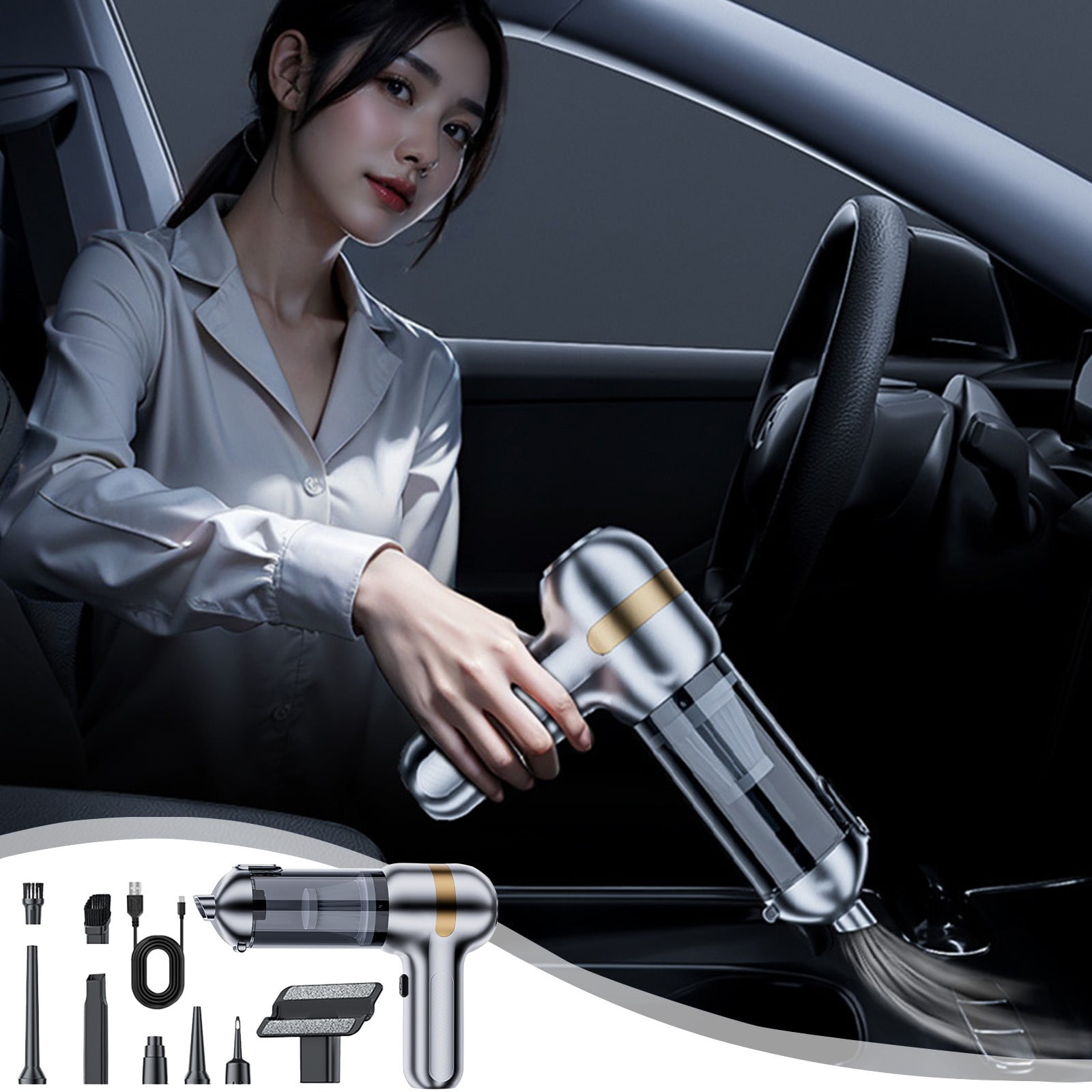 Jpxdew Car & Home Vacuum Cleaner Clearance,High Power Handheld,Wireless ...