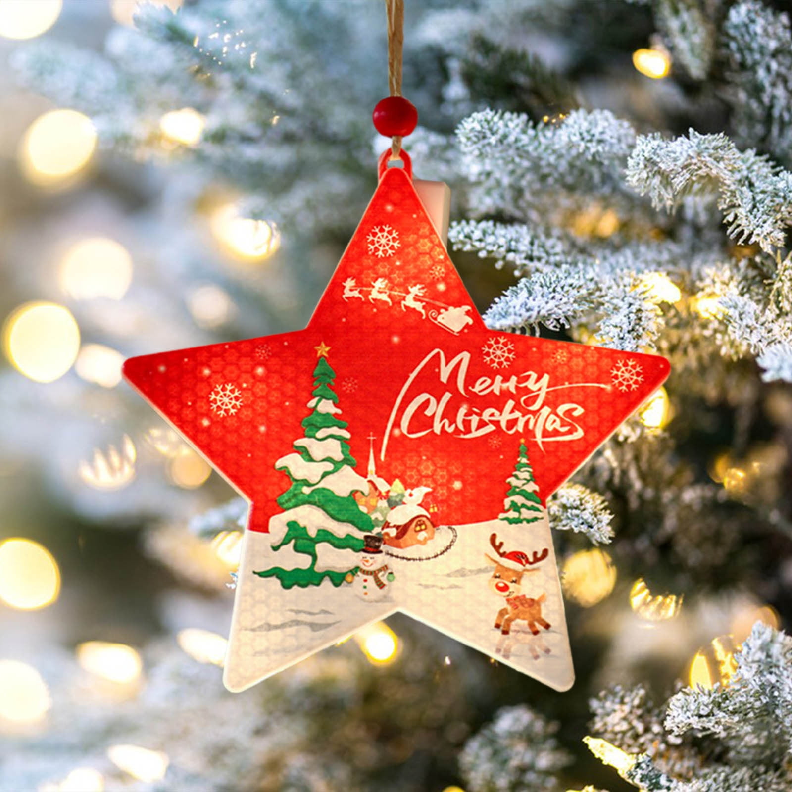 Jpxdew Christmas LED Window Decorations-Colorful Holiday Lights for ...