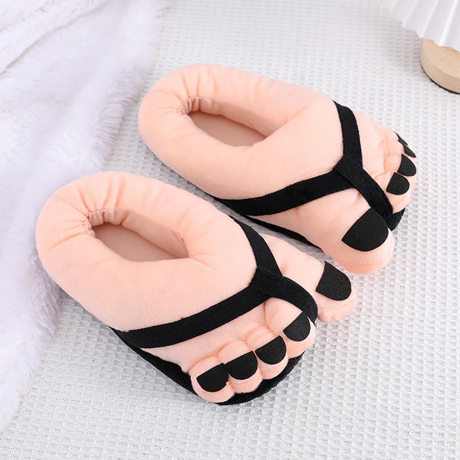 Jpxdew Couples Cotton Slippers Autumn Winter Clearance,Warm Indoor ...