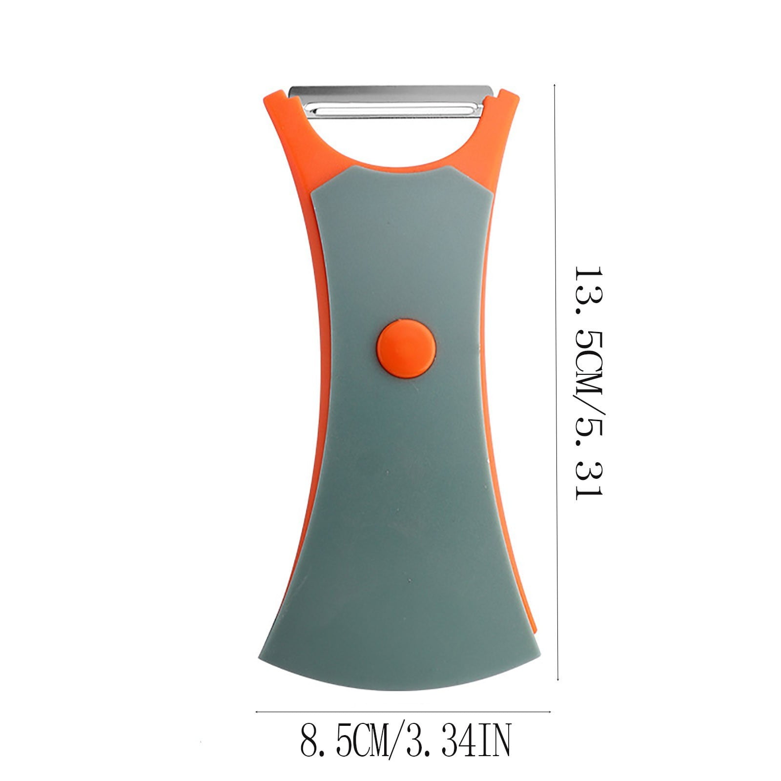 Jpxdew Fruit Peeler,Stainless Steel Dual-Blade Rotary Shaver,Melon ...