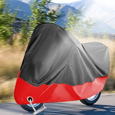 Motorcycle Cover Water Outdoor & Indoor Moped Rain Covers, Fits up to ...