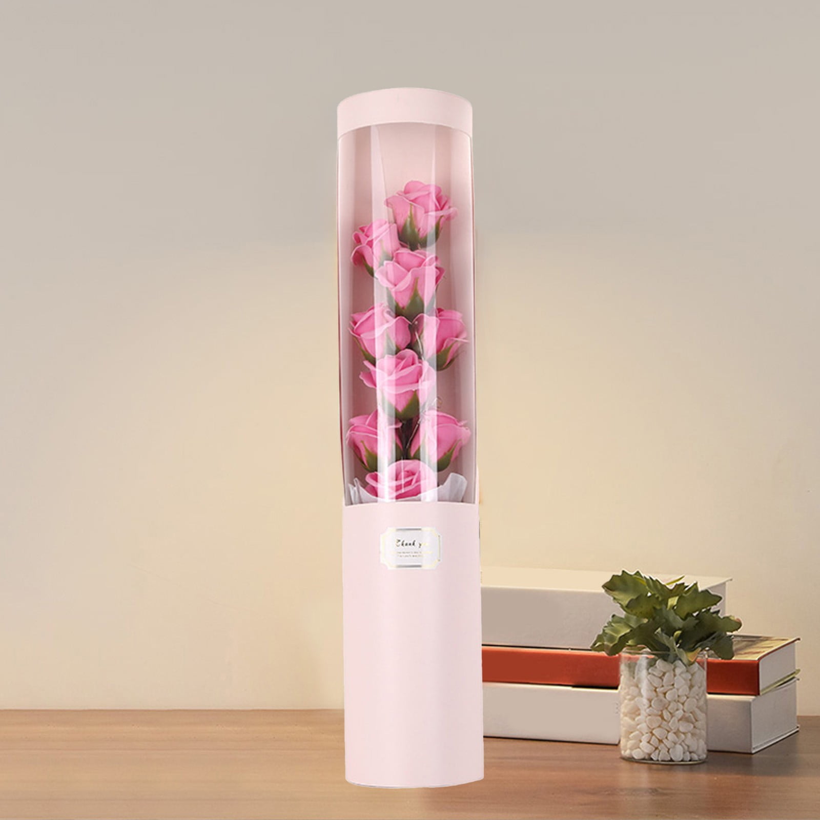 Jpxdew Valentine's Day Gift Eternal Flower Rose Soap Bouquet Gift Box ...