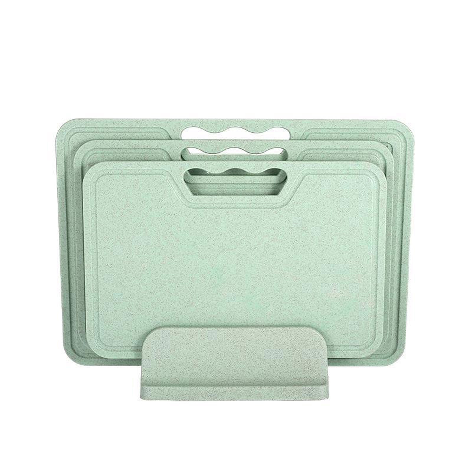 Jpxdew Plastic Cutting Board Set,3-Piece Non-Slip Kitchen Boards,12x8 ...