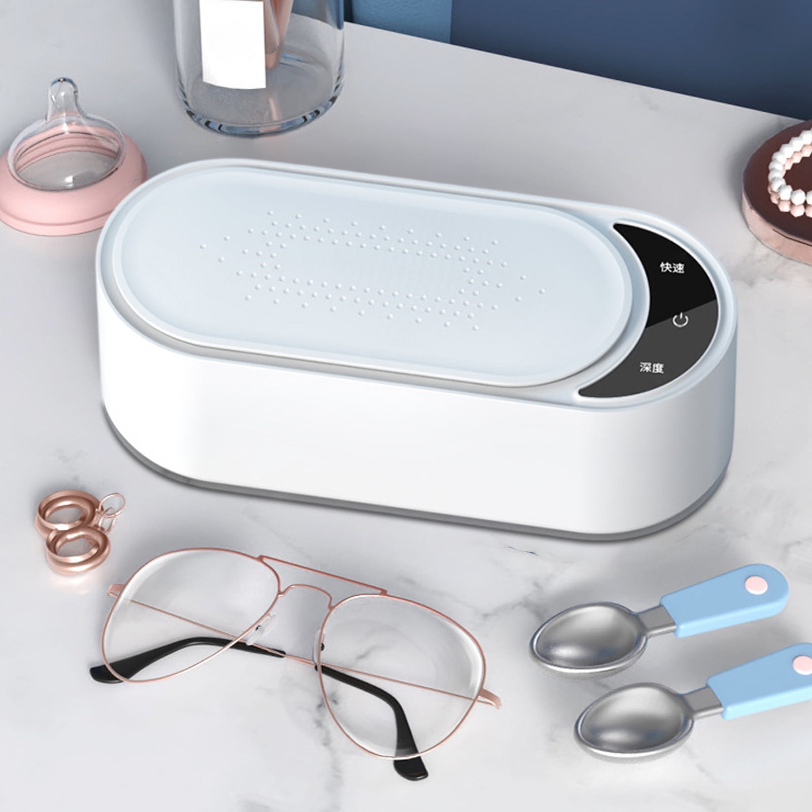 Jpxdew Portable Jewelry Cleaner Machine Clearance,USB Charging ...