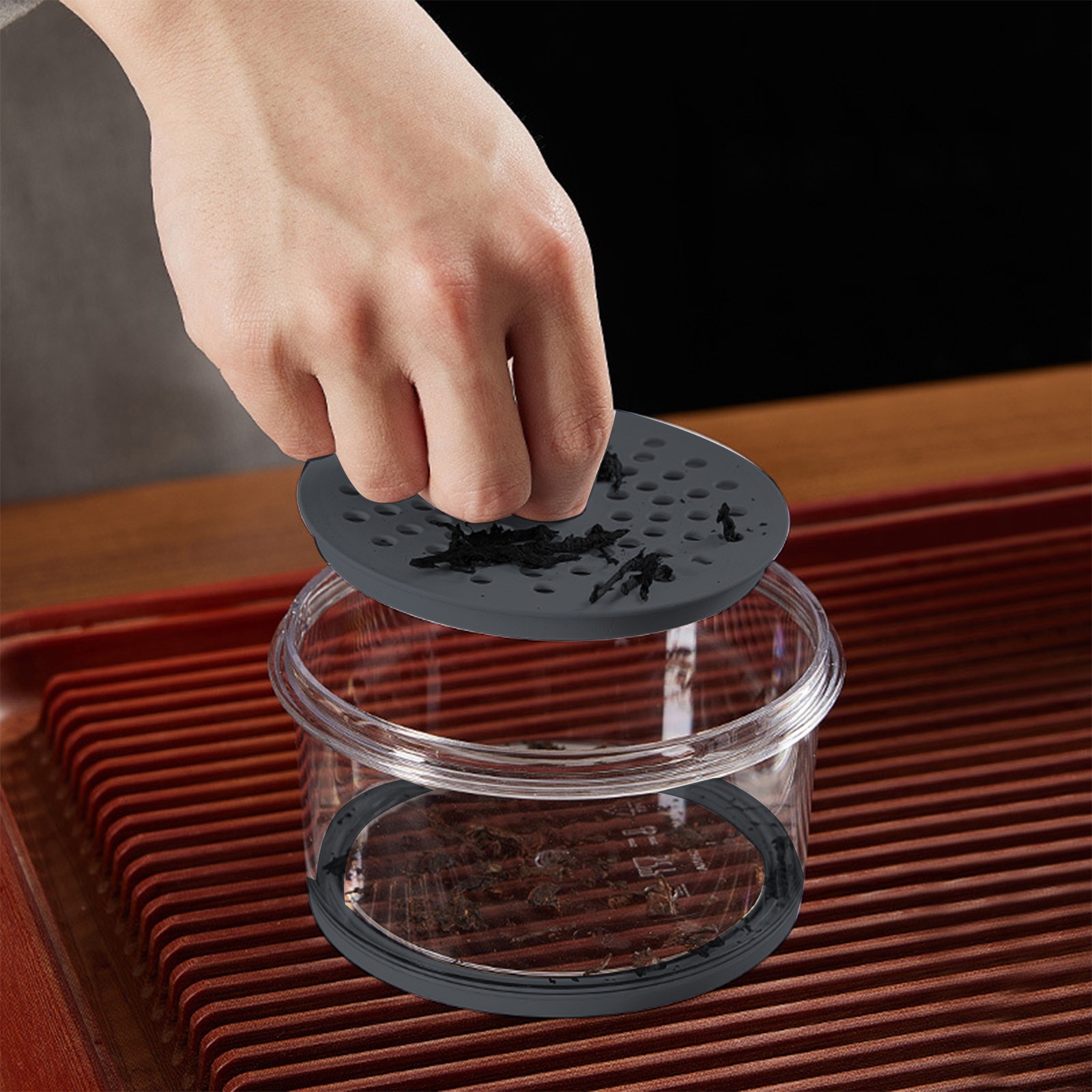 Jpxdew Transparent Tea Storage Box Clearance,Household Food Container ...