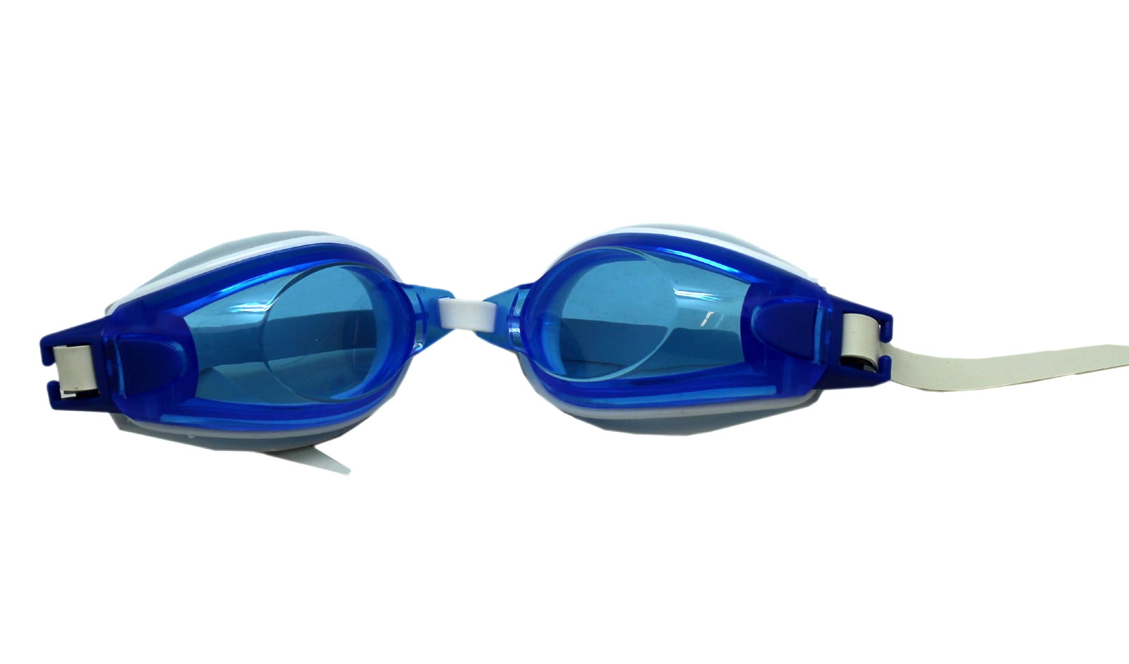 Jr. All-Star Sports Swim Goggles: Blue and White - Walmart.com