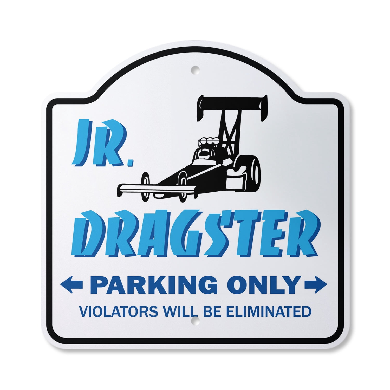 Jr. Dragster 12" X 12" Sign | Indoor/Outdoor Plastic | SignMission ...