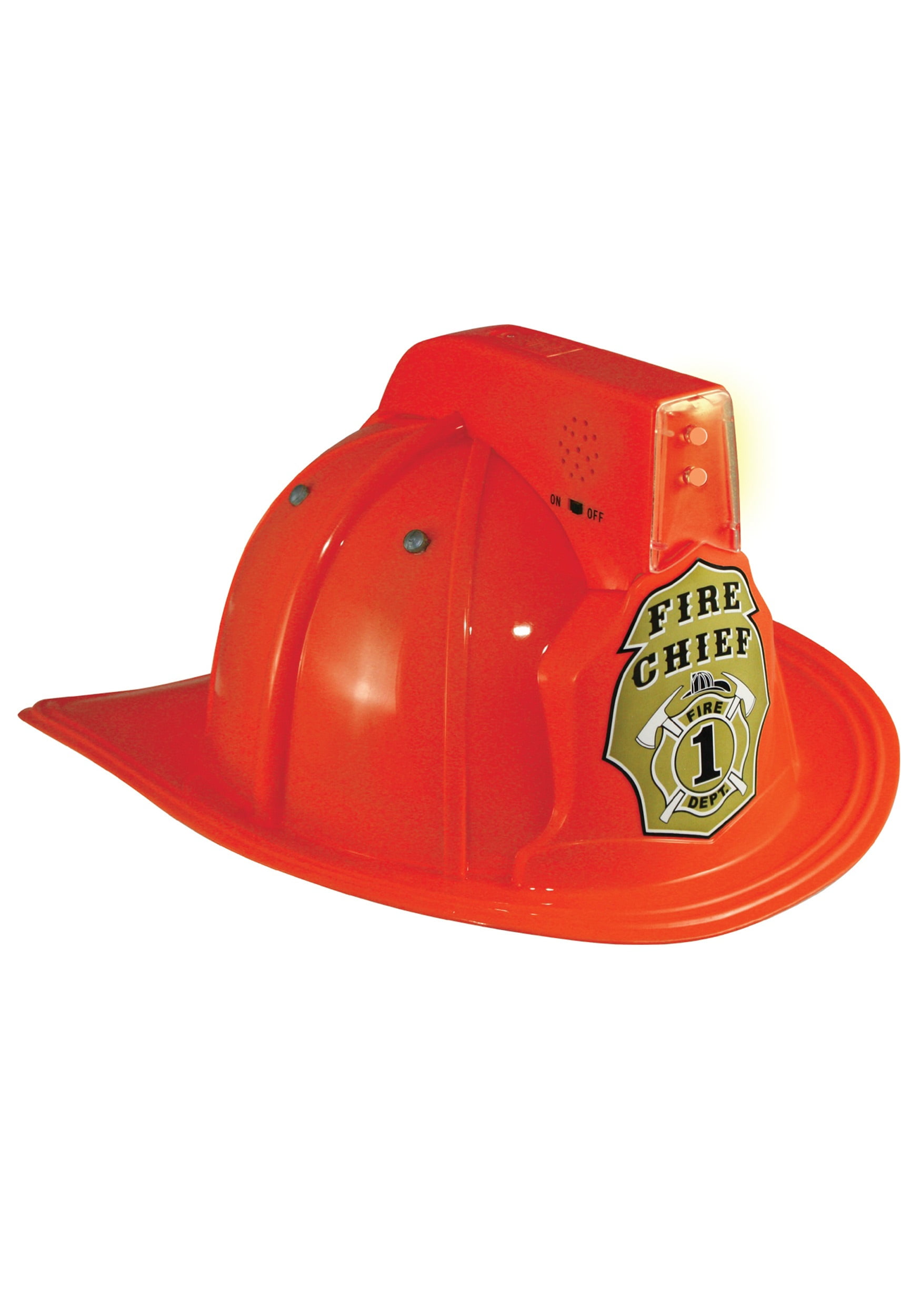 Jr. Fire Chief Helmet with Siren and Lights - Walmart.com