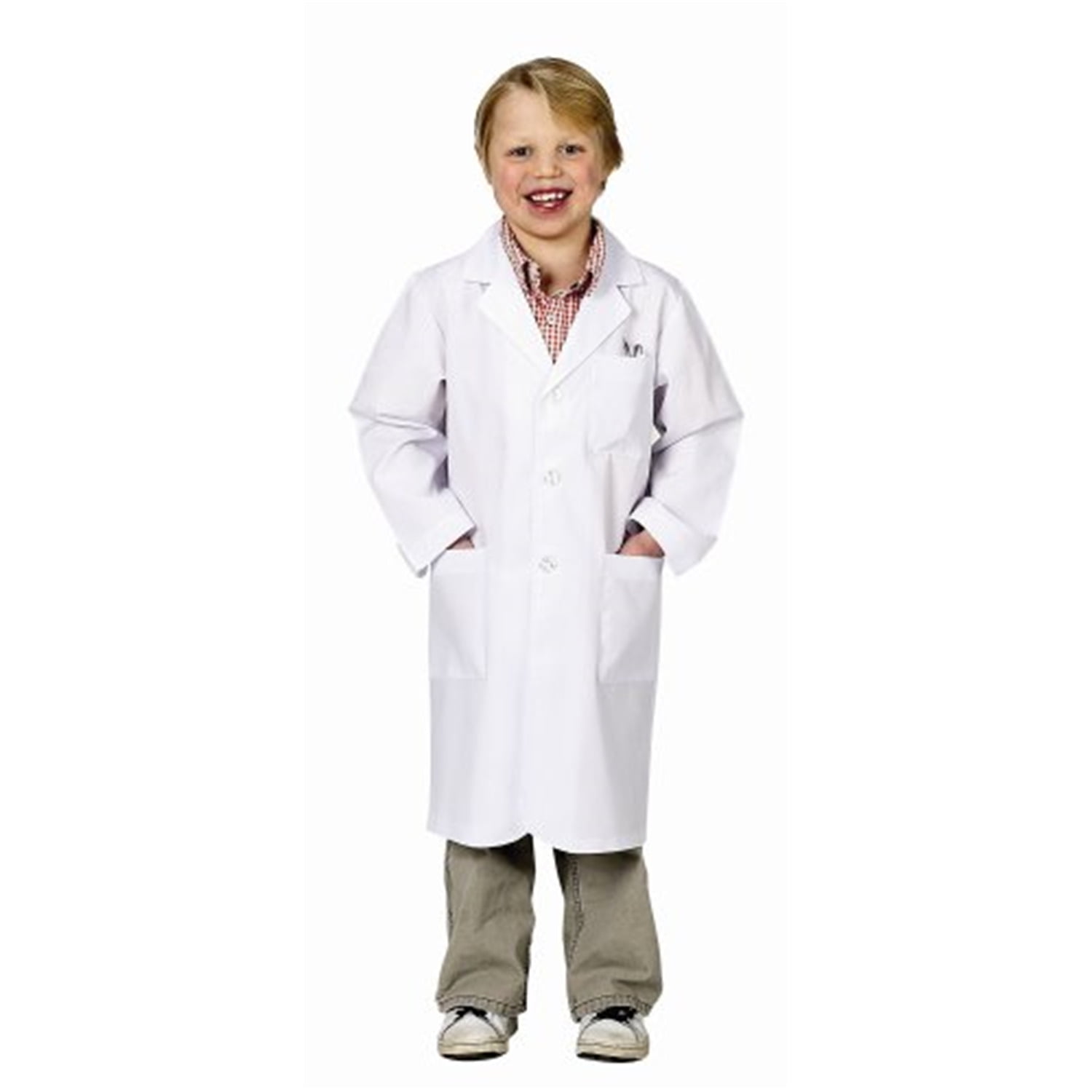 Jr Doctor Lab Coat Child's Costume Large 8-10 - Walmart.com