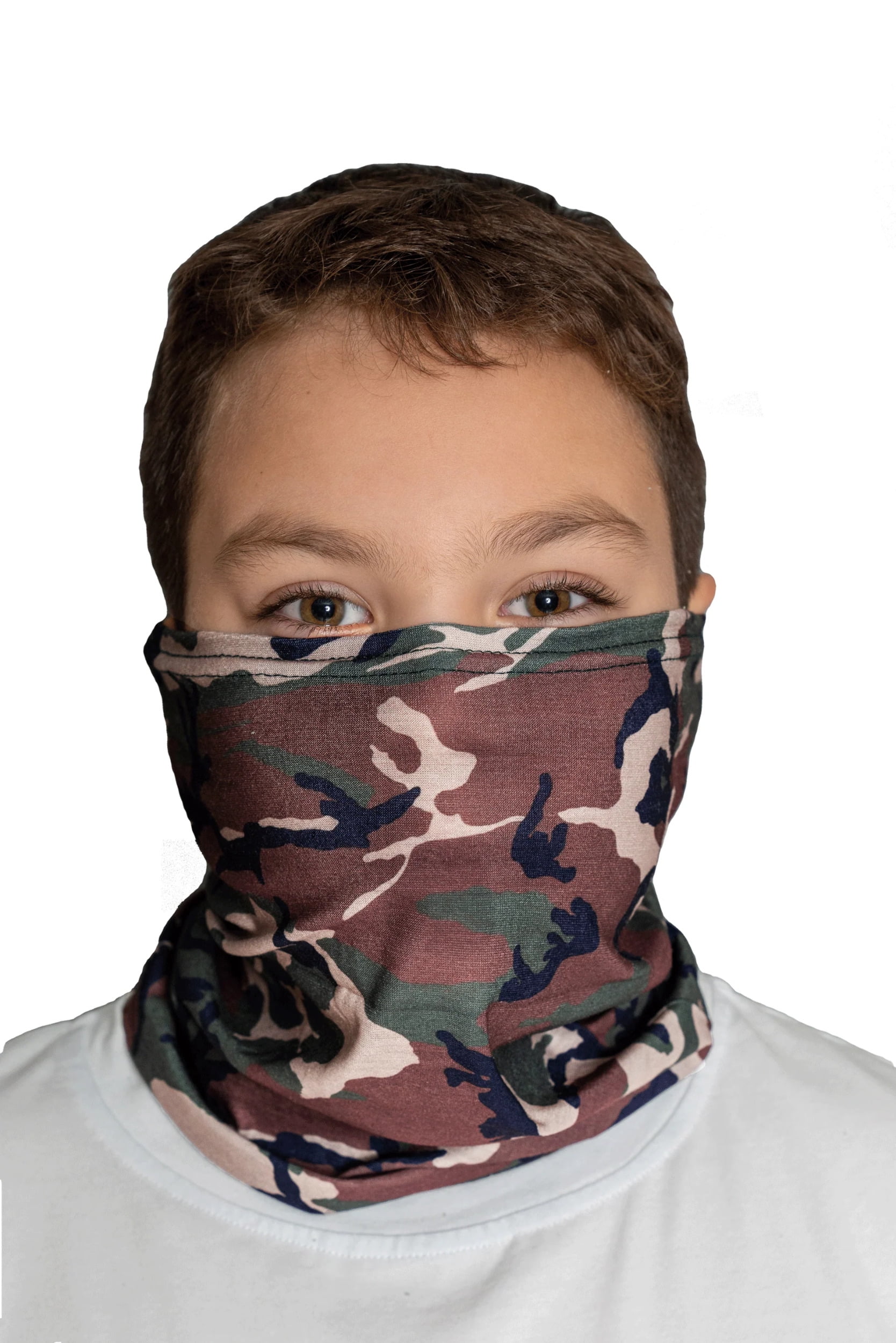 Jr. Woodland Camo Fast Mask * Now with Sewn Edges* - Walmart.com