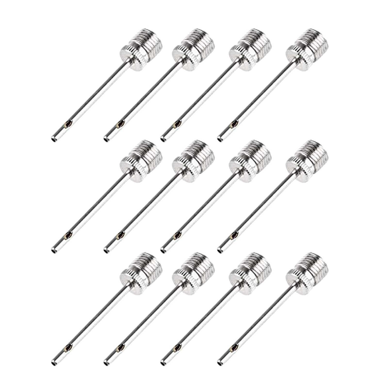 Jrocdr 12PCS Air Inflating Needle Dual Port Inflation Needles Inflating ...