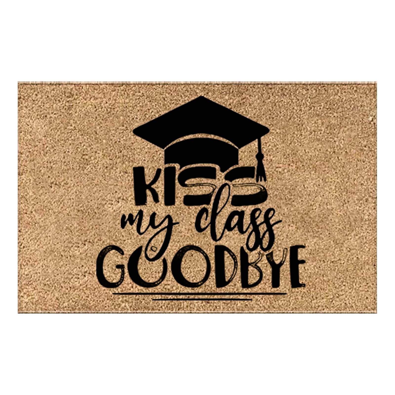Jrocdr 2024 Graduation Door Mat Welcome Door Mats For Front Home ...