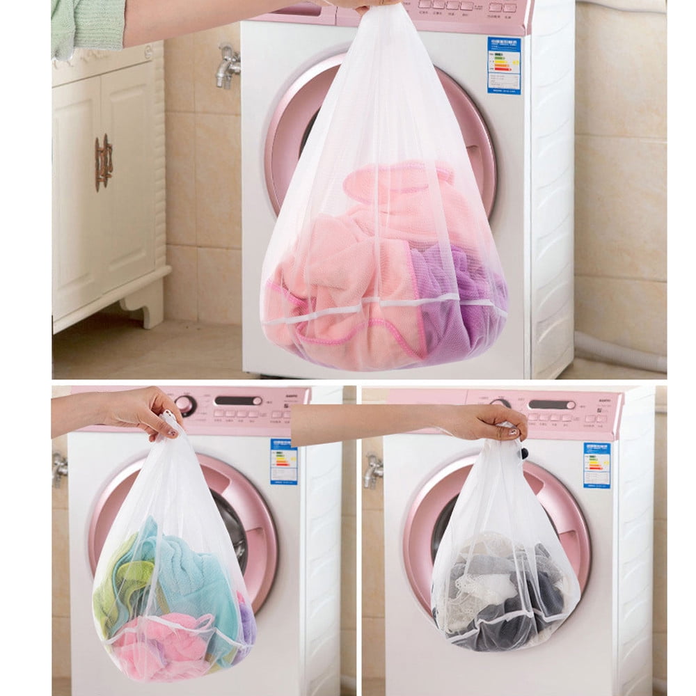 Jrocdr 3pcs Drawstring Bra Underwear Laundry Bags Household Cleaning ...