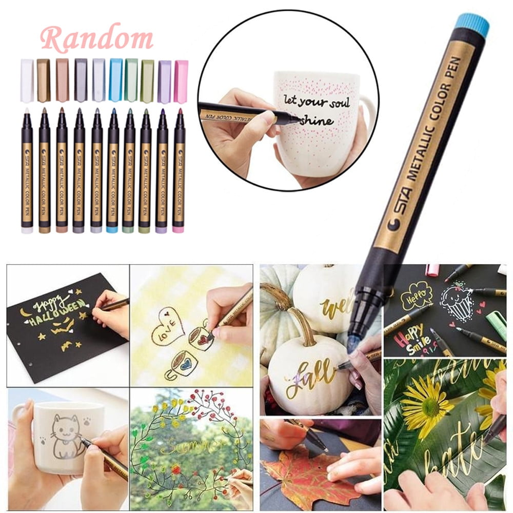 Jrocdr Back To School 12 Color Small Pencil Painting Pen Color Pencil ...