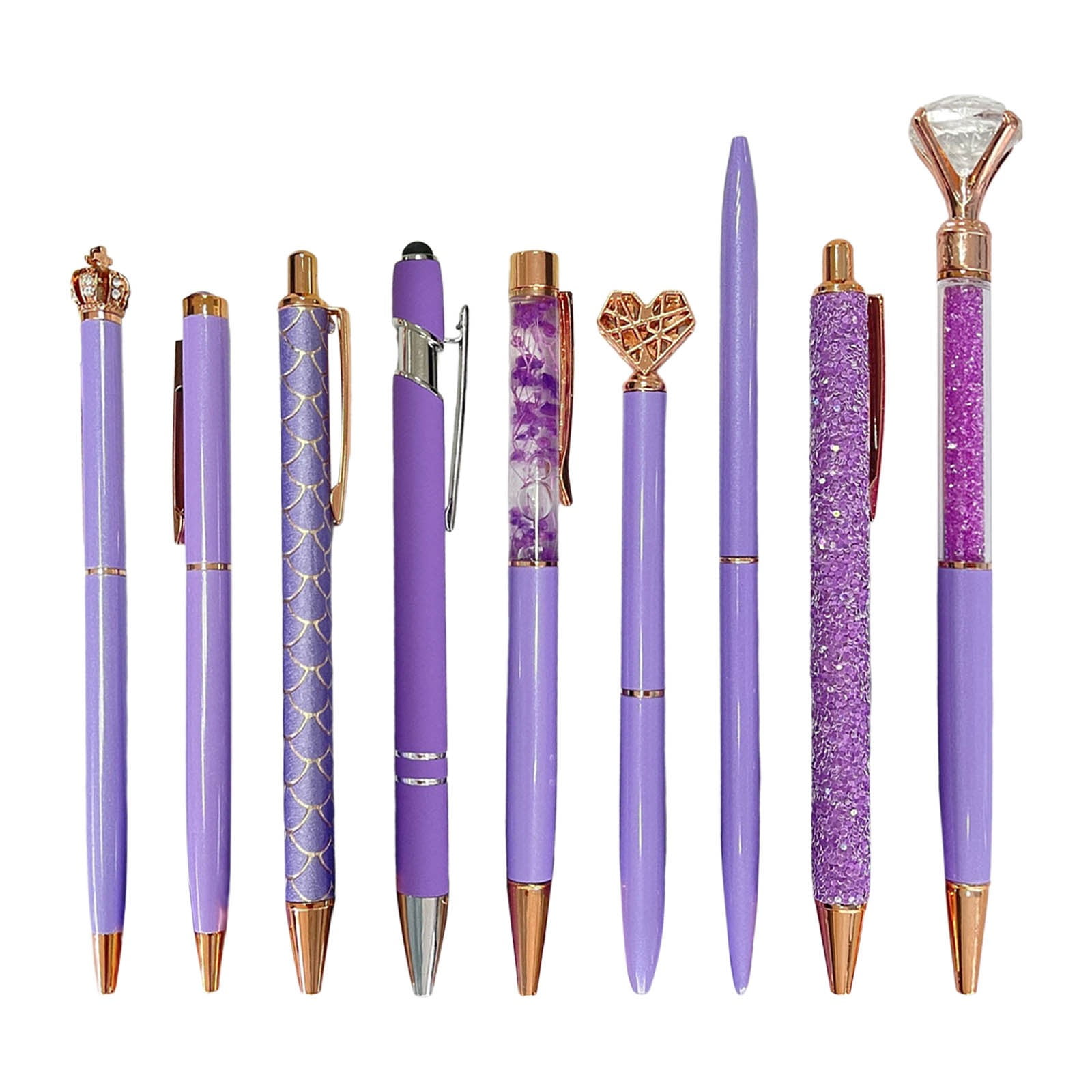 Jrocdr Back To School 9PC Fun The Bead Pen Ballpoint Pen Fun ...