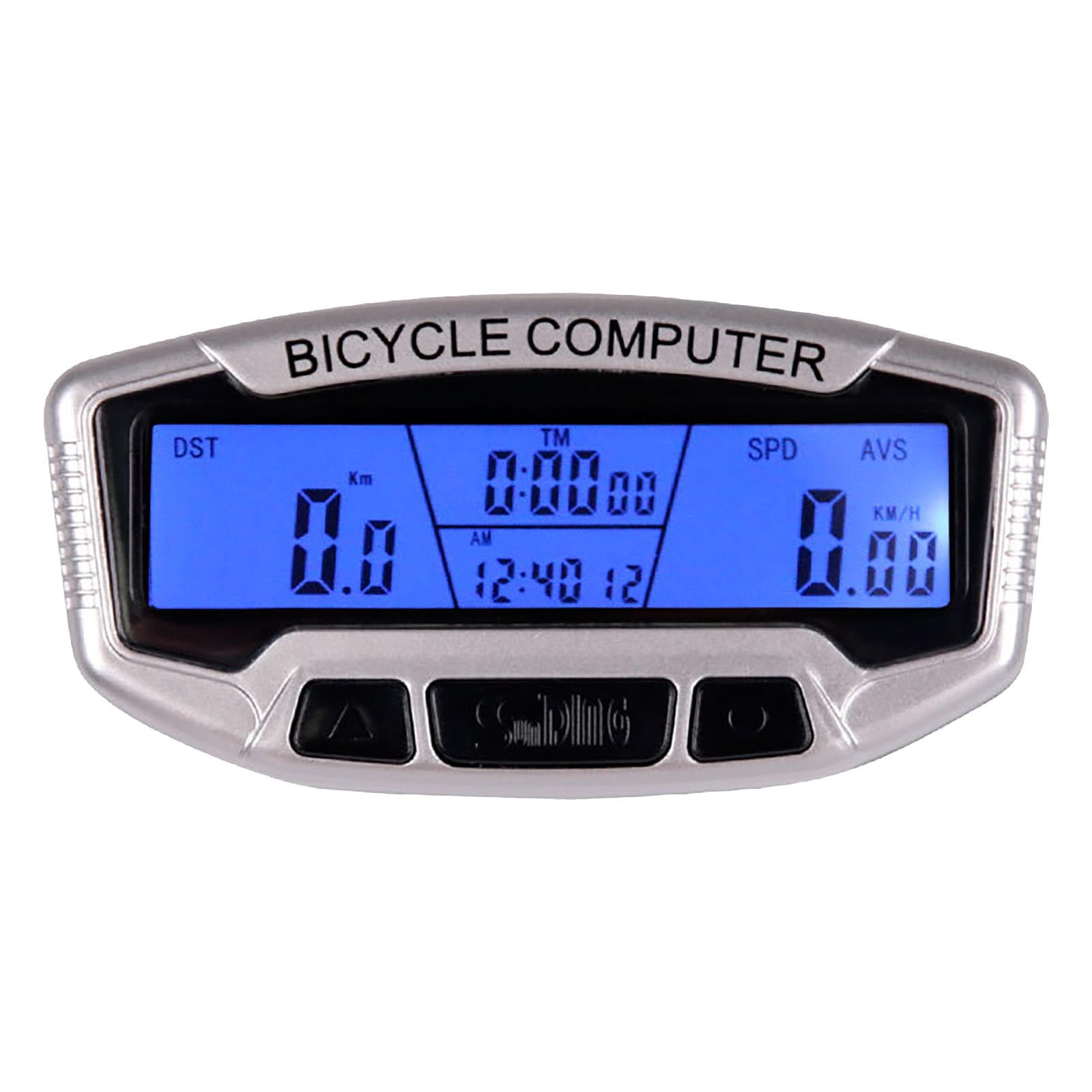 Jrocdr Bike Odometer Wired Bike Stopwatch LCD Display For Bike ...
