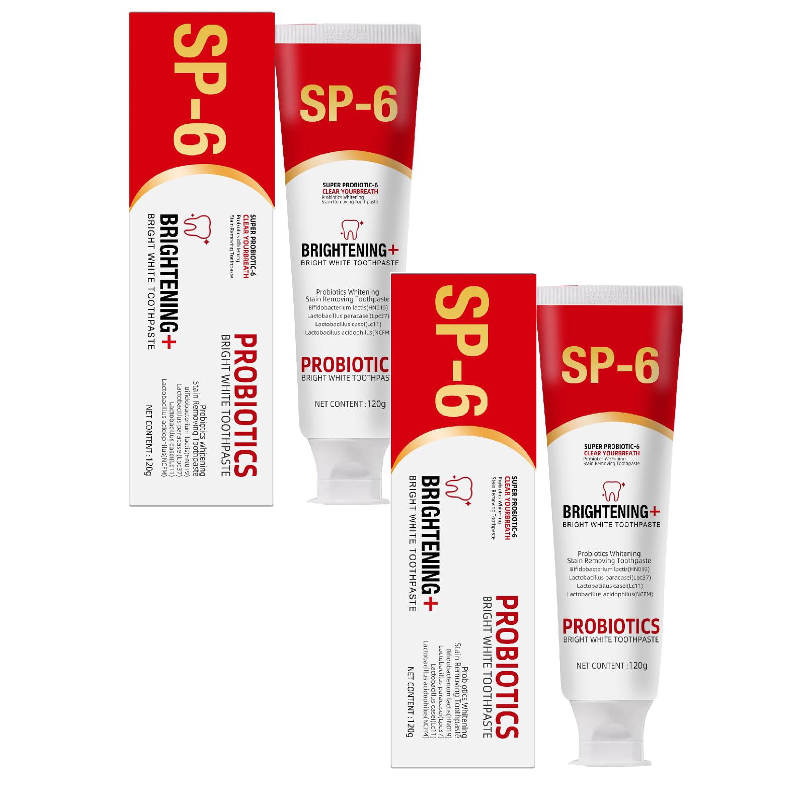 Jrocdr Bright White Toothpaste Super Probiotic 6 Deep Cleaning Care ... Jrocdr Bright White Toothpaste Super Probiotic 6 Deep Cleaning Care ...