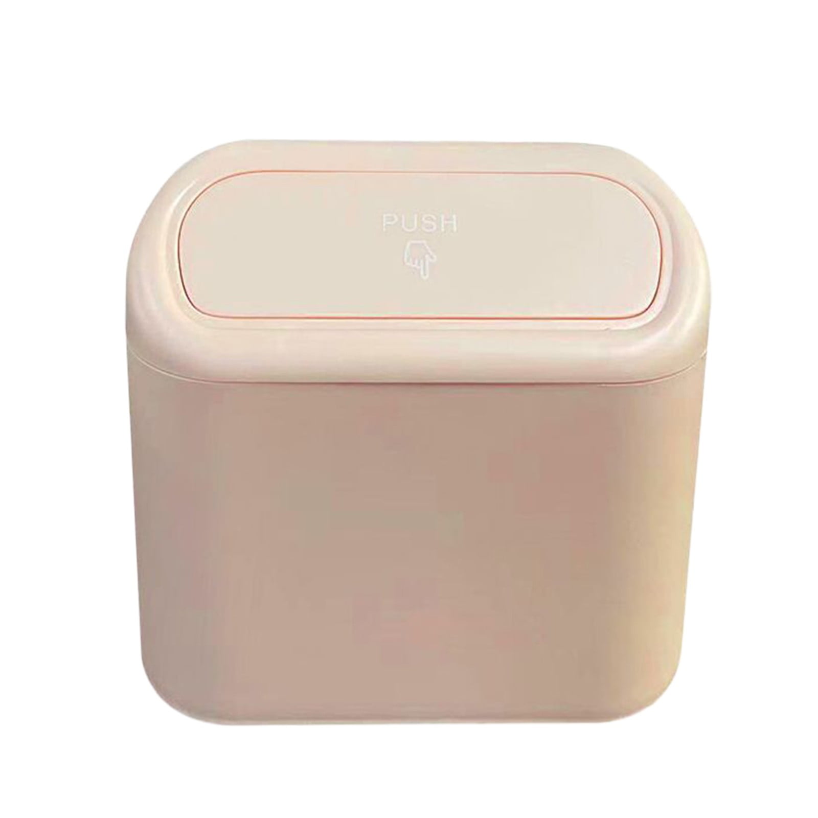 Jrocdr Car Can With Lid Mini Vehicle Car Dustbin Garbage Organizer ...