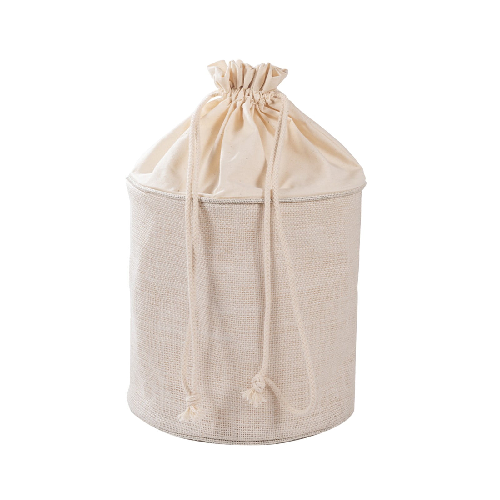 Jrocdr Cylinder Linen Storage Bag Kitchen Potato Bundle Onion Bag Retro ...