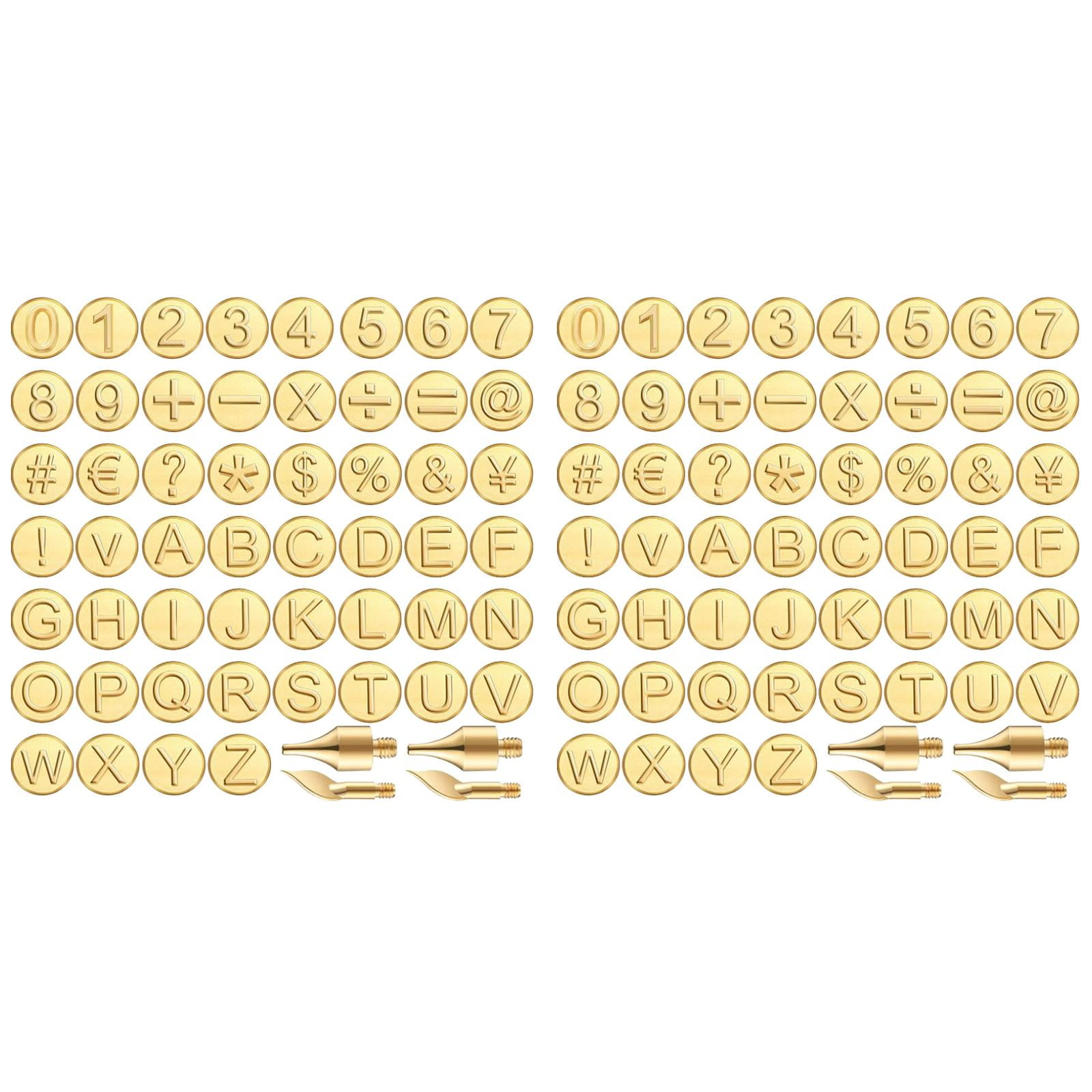 Jrocdr DIY Wood Leather Set 56 Letter Copper Number Soldering DIY Wood ... Jrocdr DIY Wood Leather Set 56 Letter Copper Number Soldering DIY Wood ...