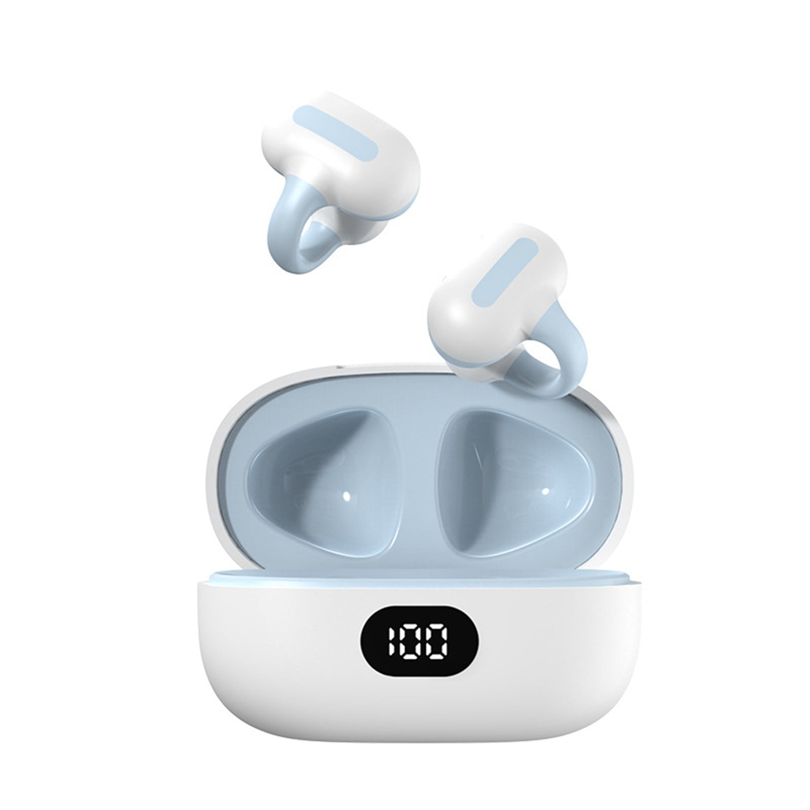 Jrocdr Earphone Double Ear Clip On Style Non In Ear And Over The Ear ...