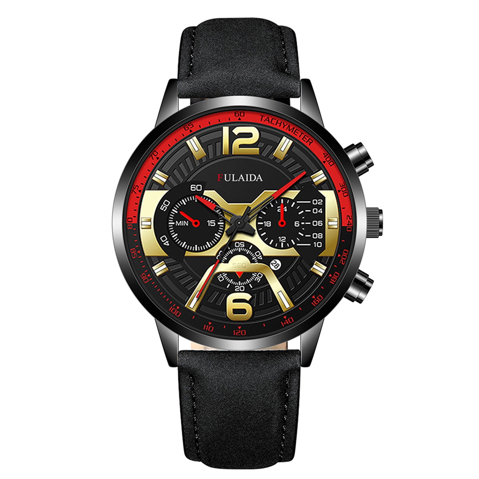 Jrocdr Fashion Sport Men's Stainless Steel Case Belt Band Quartz Analog ...