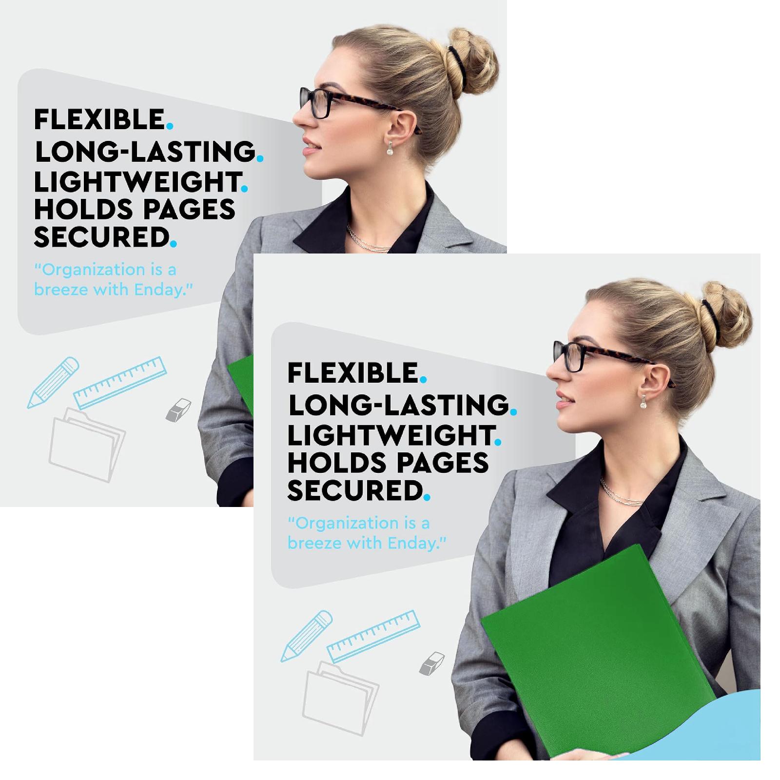 Jrocdr Folders With Pockets And Forks Double Pocket Folder With ...