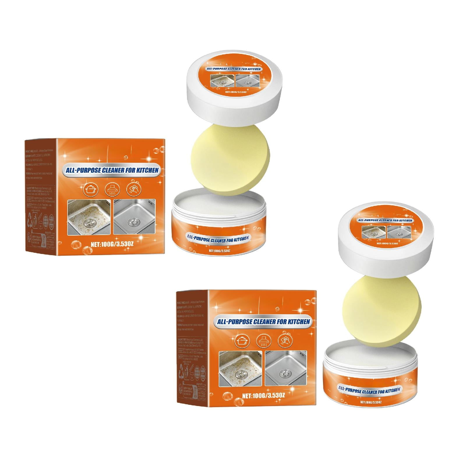 Jrocdr Kitchen Multifunctional Cleaning Paste Stove Range Hood Pan ...