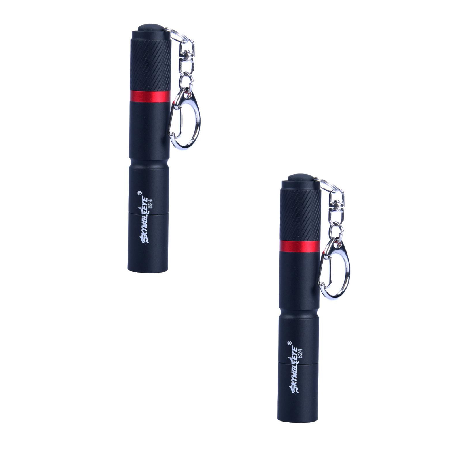 Jrocdr Mini LED Super Bright Flashlight Pen Light Small Torch Lamp ...