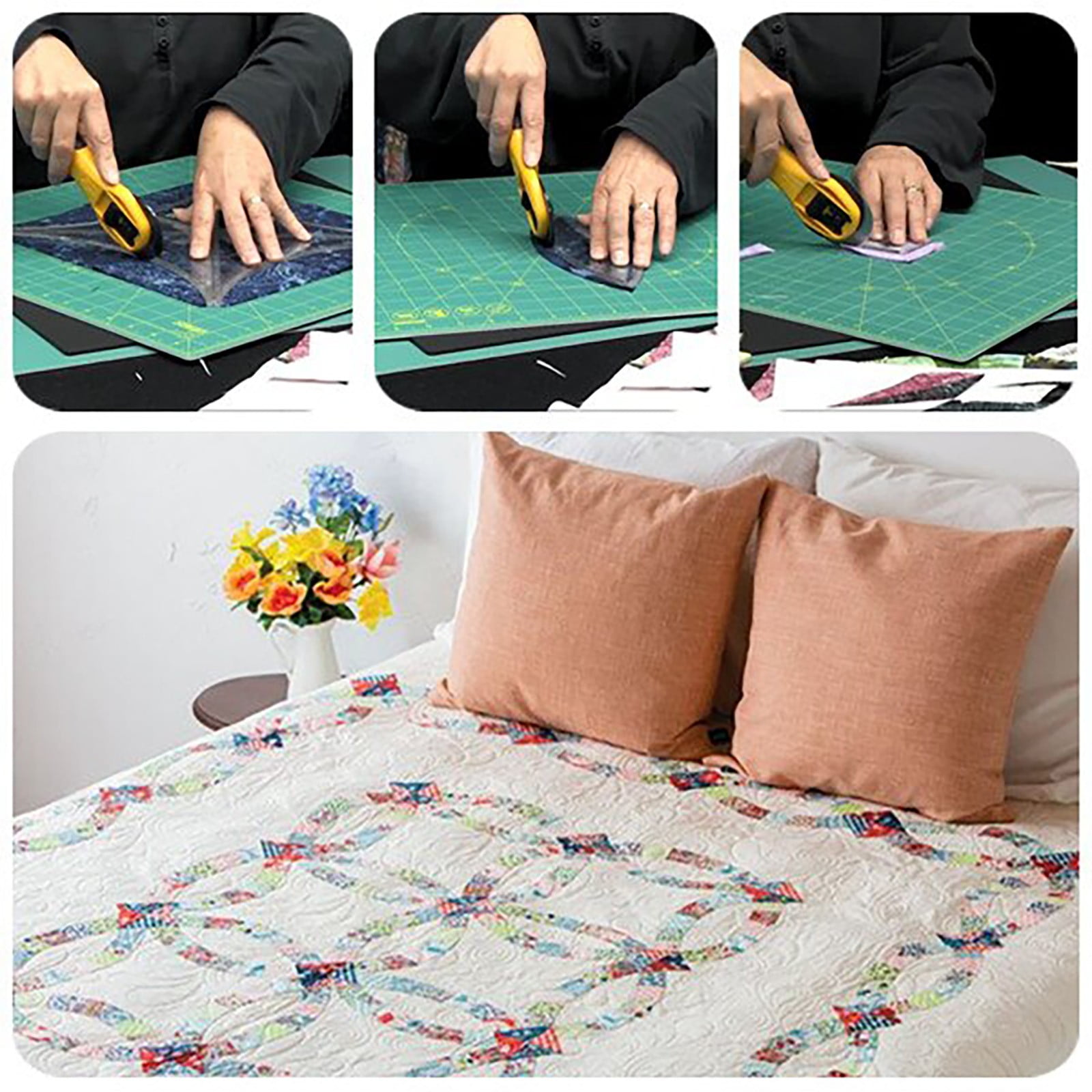 Jrocdr Multifunction Template Fabric DIY Ring Tools Wedding Quilting Double Tools & Home ...