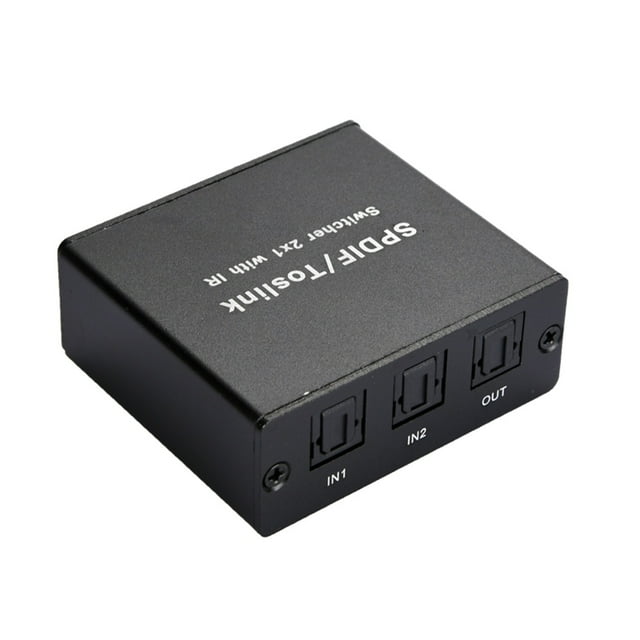 Jrocdr Optical 2 Cut 1 Spdif Toslink Digital Optical Audio Switcher