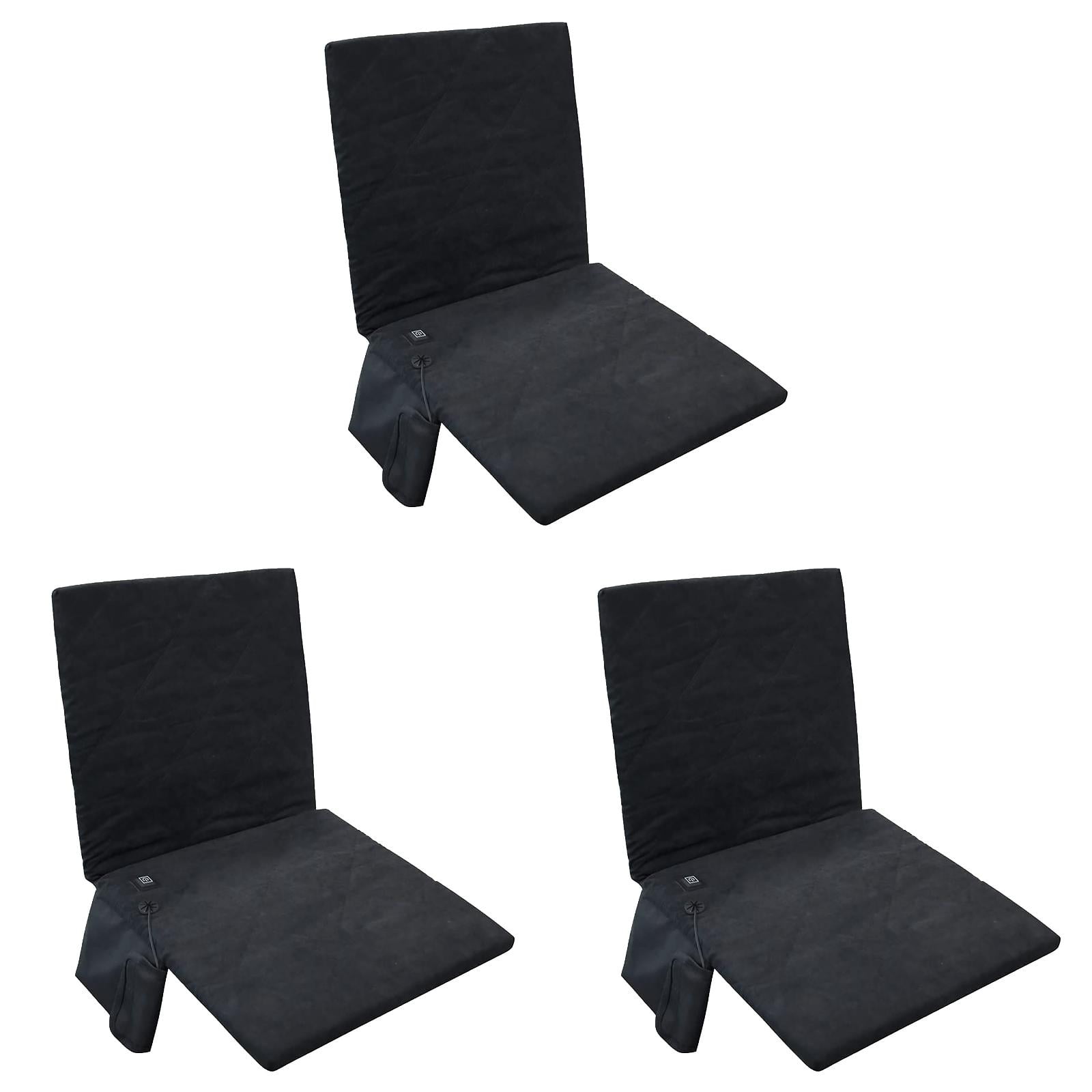 Jrocdr Portable Stadium Seat Heated Seat Cushion Extra Wide Heated ...