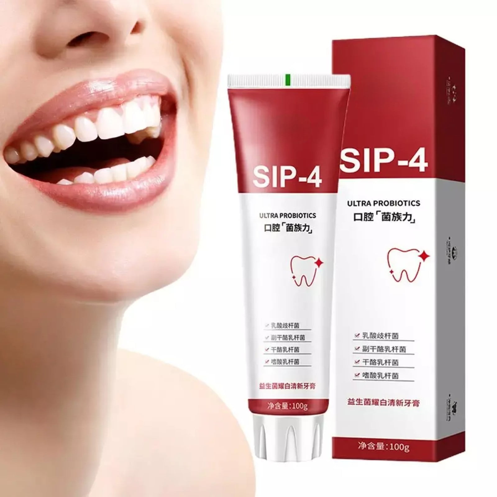 Jrocdr SP 4 Probiotic Toothpaste Tooth Stain Removal Stains Breath ...
