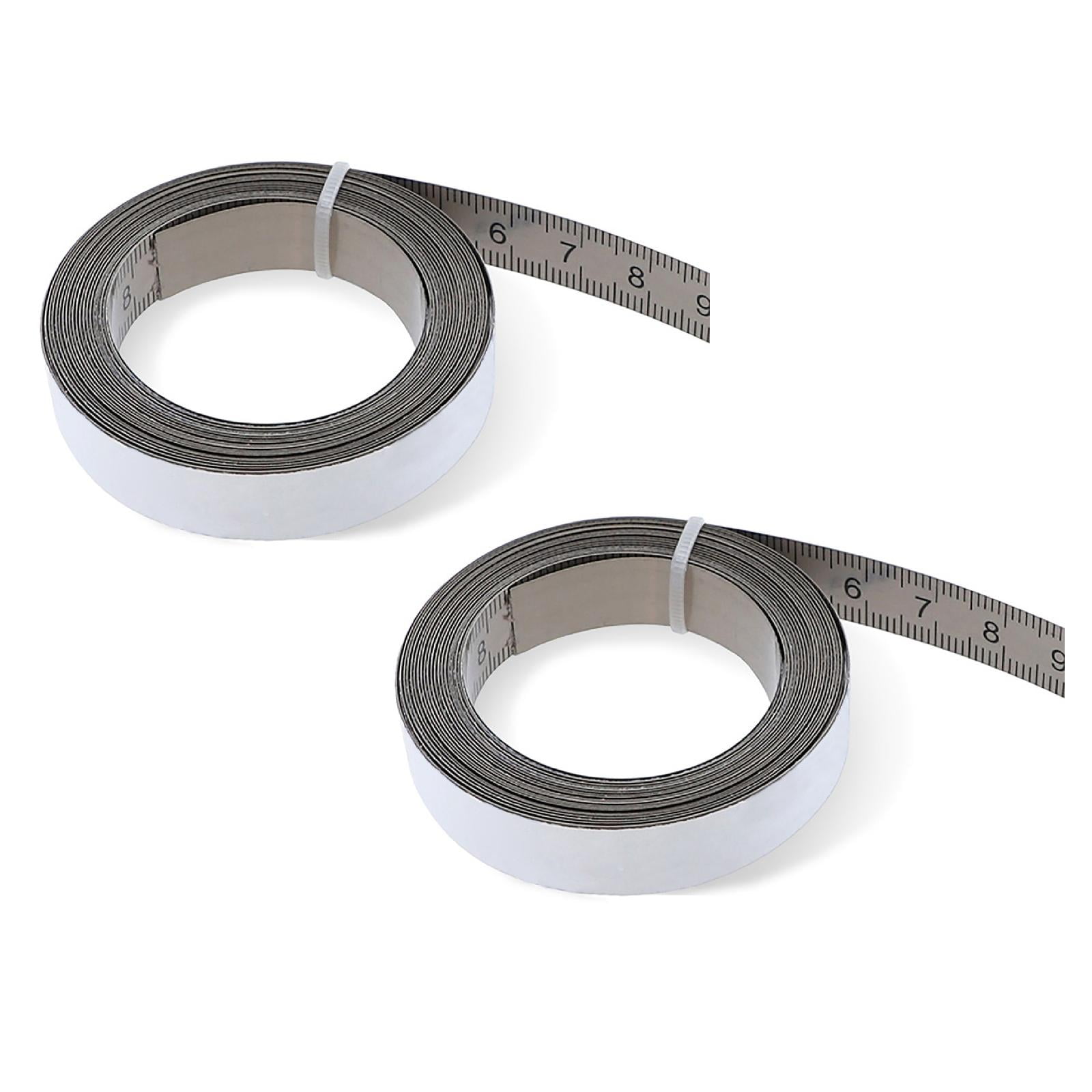 Jrocdr Stainless Steel Sticky Scale Woodworking Rail Self Tape Measure ...