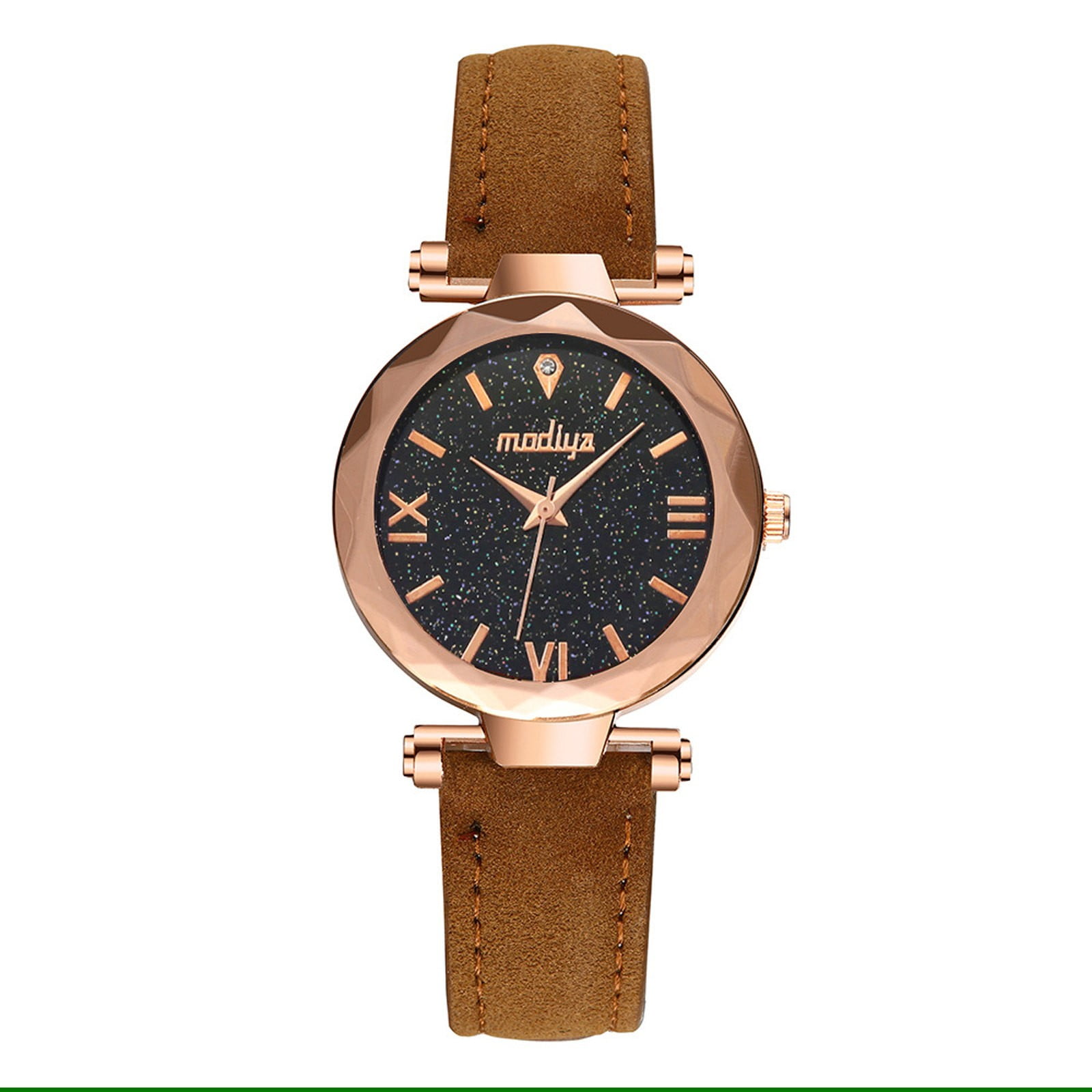 Jrocdr Watch for Women Women's Watches Leather Easy Read Dial ...