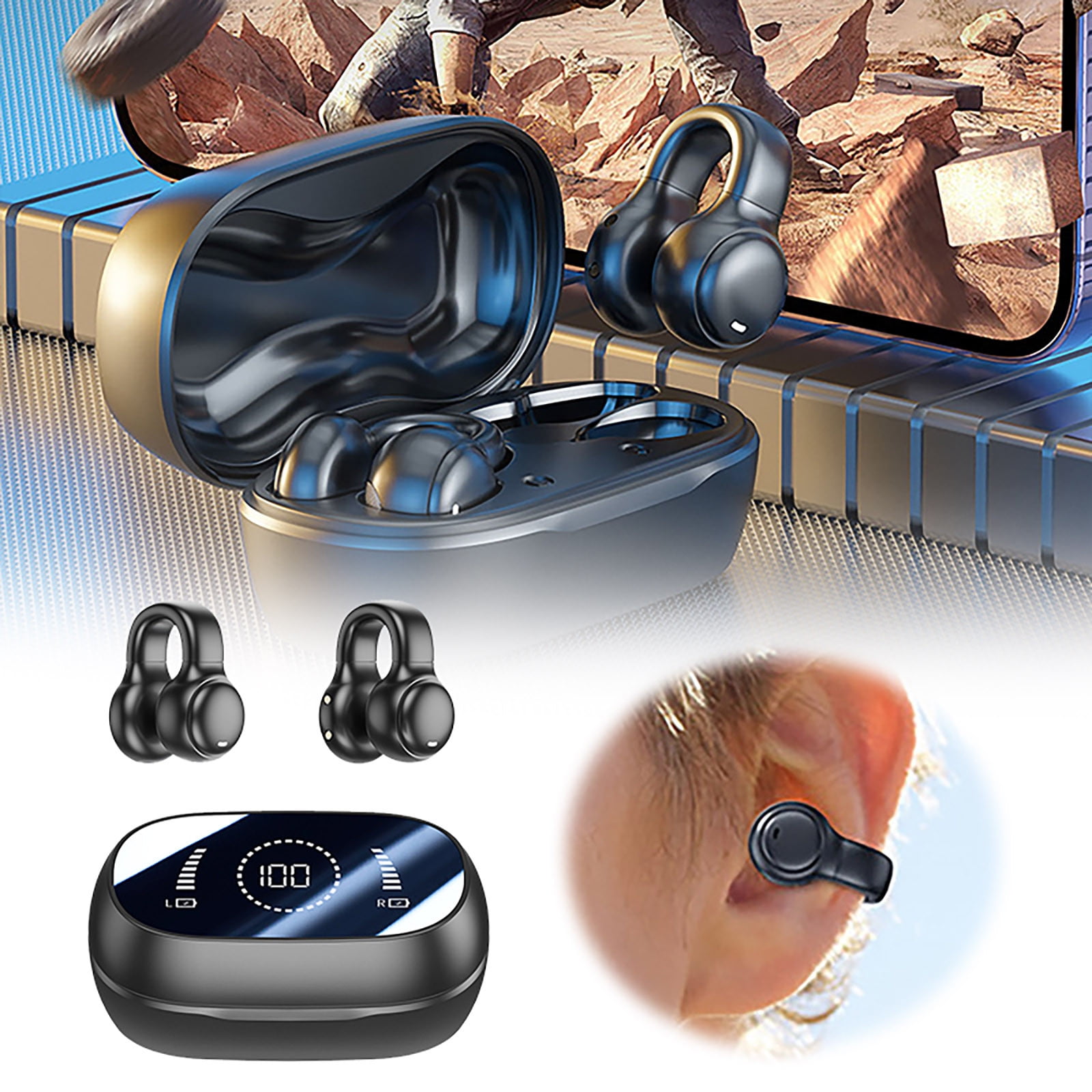 Jrocdr Wireless Earphones Have Advanced Connectivity And Sound Quality ...