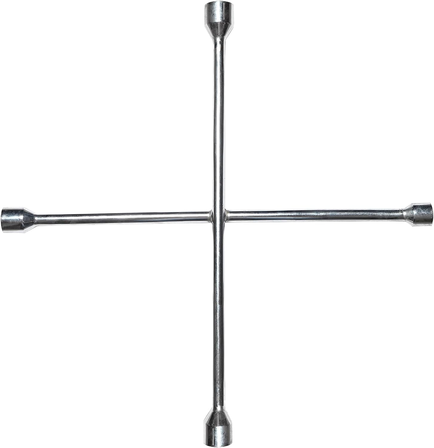 Jrsdrive Cross Lug Wrench, Socket Hardened, Chrome Plated 14" length ...